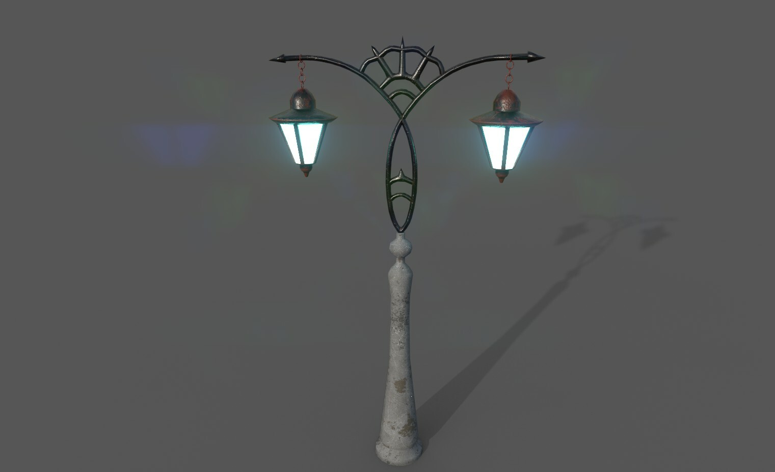 ArtStation - Street Lamp 23 | Game Assets