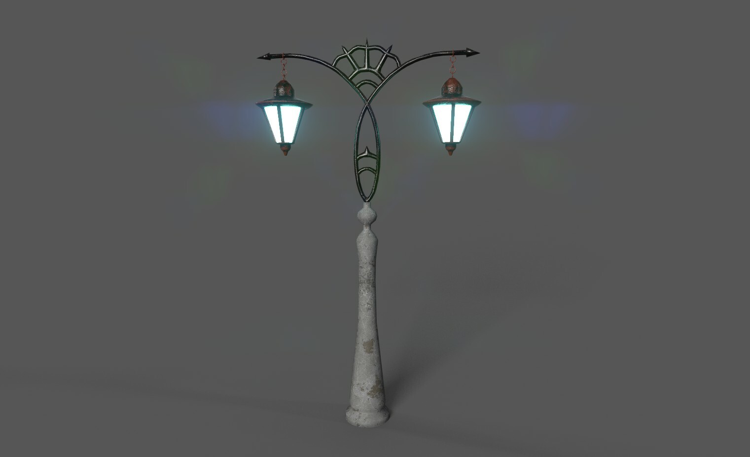 ArtStation - Street Lamp 23 | Game Assets