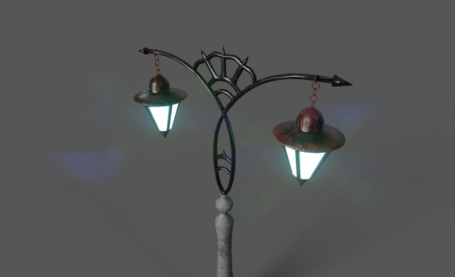 ArtStation - Street Lamp 23 | Game Assets