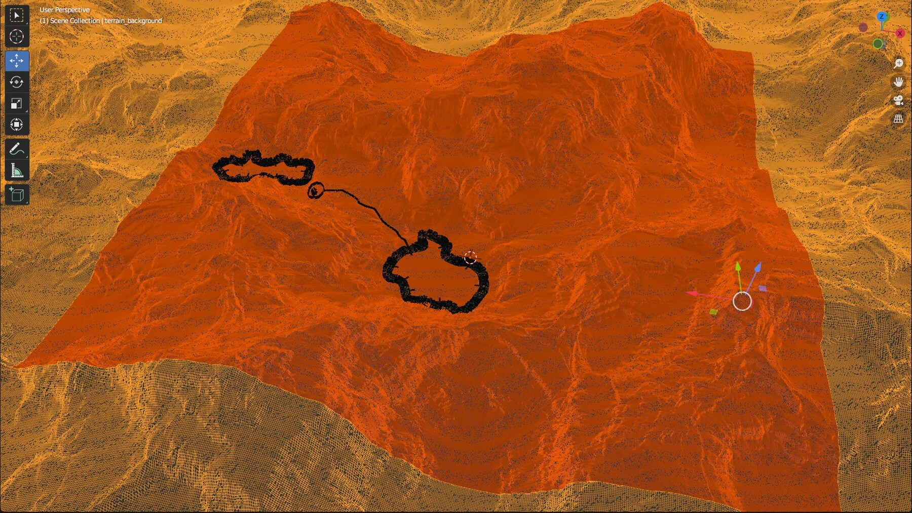 ArtStation - Two ponds and villages | Game Assets