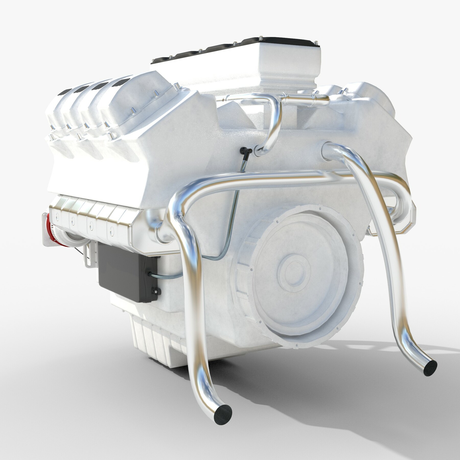 ArtStation - 8 cylinder car engine | Game Assets