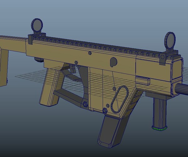ArtStation - KRISS VECTOR 3D model | Resources