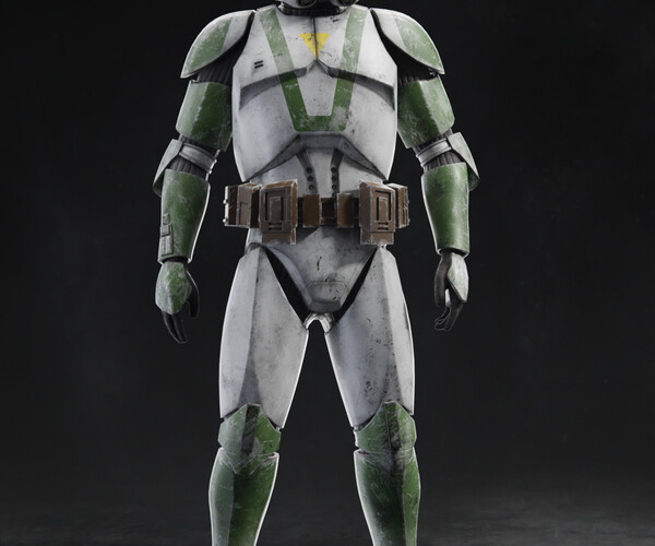 ArtStation - Clone Troopers I&II game ready | Game Assets