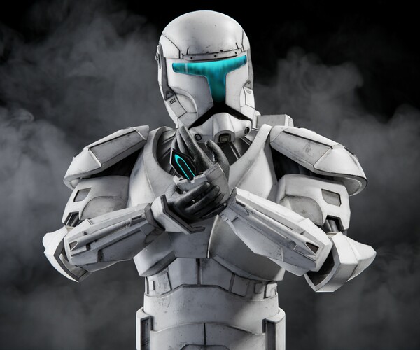 ArtStation - Republic Commando game ready | Game Assets