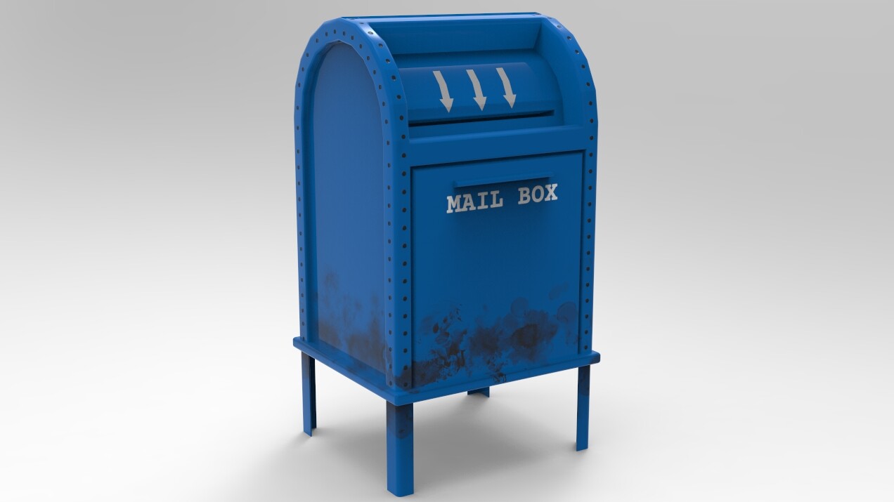 ArtStation - Game Ready MailBox PBR | Game Assets