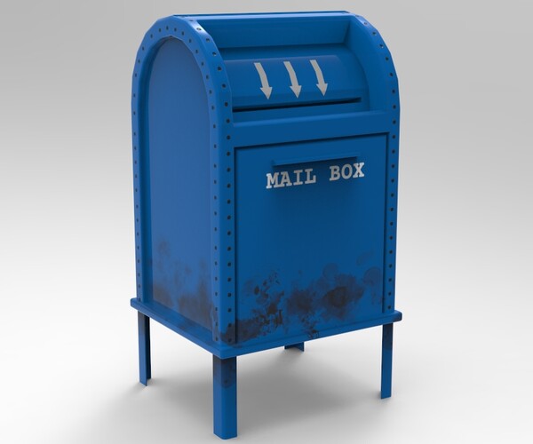 ArtStation - Game Ready MailBox PBR | Game Assets