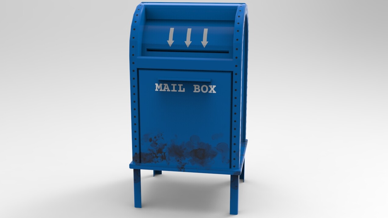 ArtStation - Game Ready MailBox PBR | Game Assets