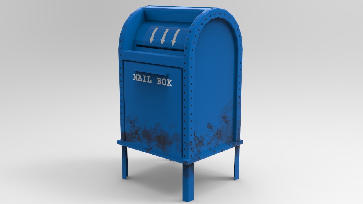 ArtStation - Game Ready MailBox PBR | Game Assets