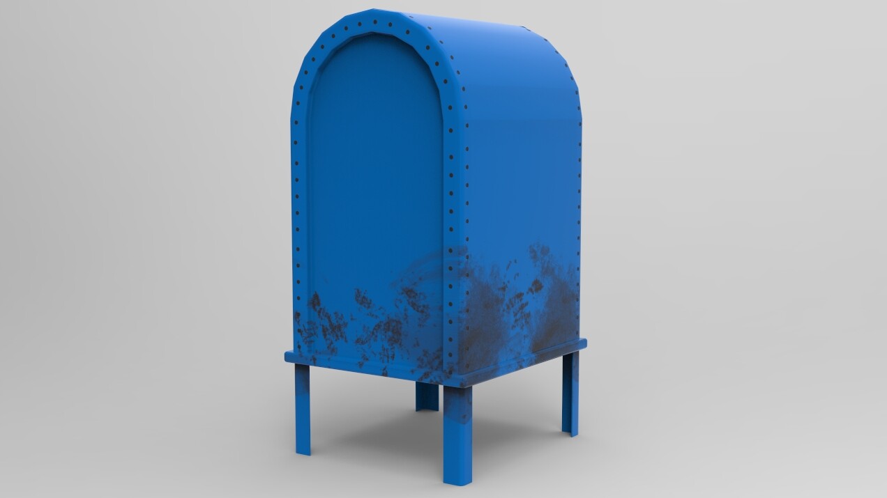 ArtStation - Game Ready MailBox PBR | Game Assets