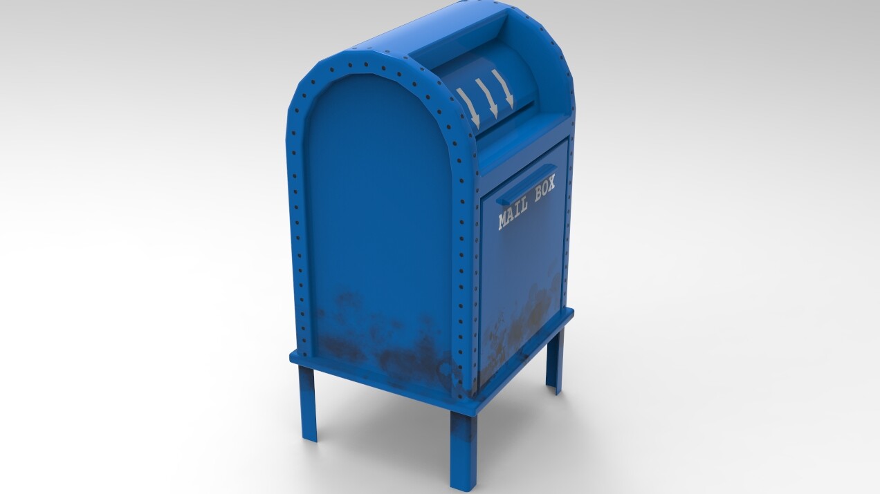 ArtStation - Game Ready MailBox PBR | Game Assets