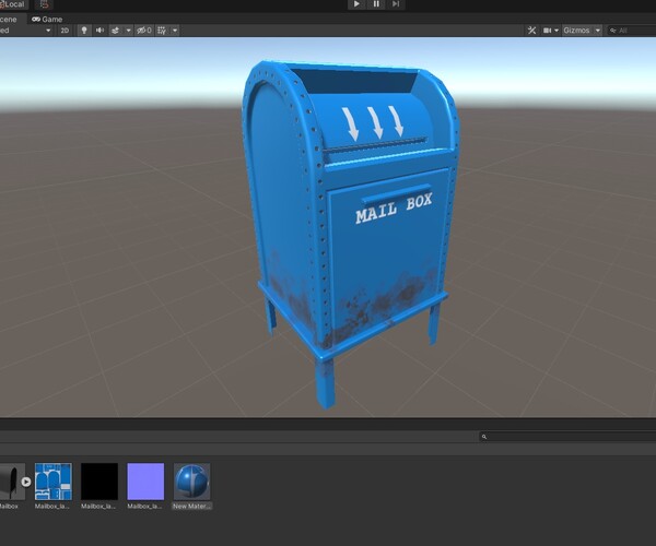ArtStation - Game Ready MailBox PBR | Game Assets