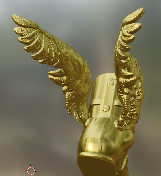 ArtStation - HERMES FOOT TROPHY (TROPHY DESK) | Resources