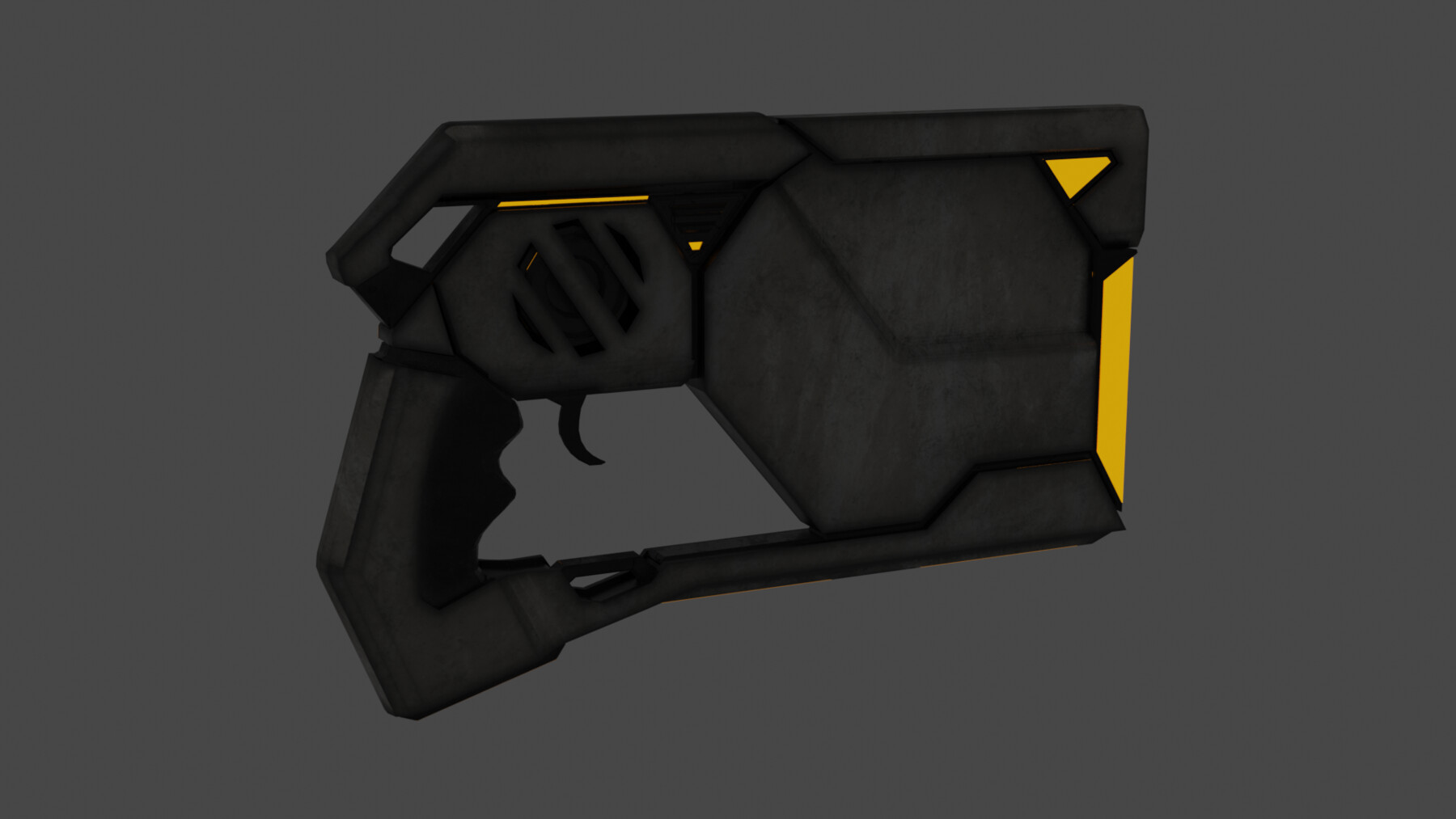 ArtStation - Stylized Sci-Fi Gun Weapon PBR low-poly game-ready Low ...