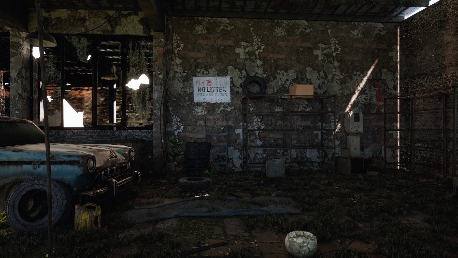 ArtStation - Garage (Unreal Engine 05 environment) | Game Assets