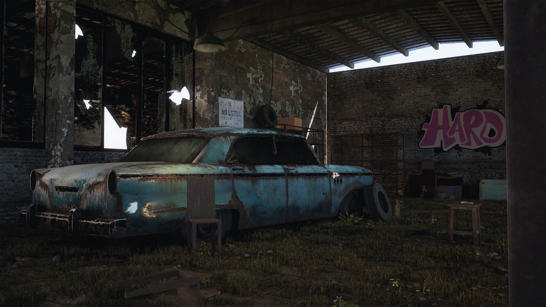 ArtStation - Garage (Unreal Engine 05 environment) | Game Assets