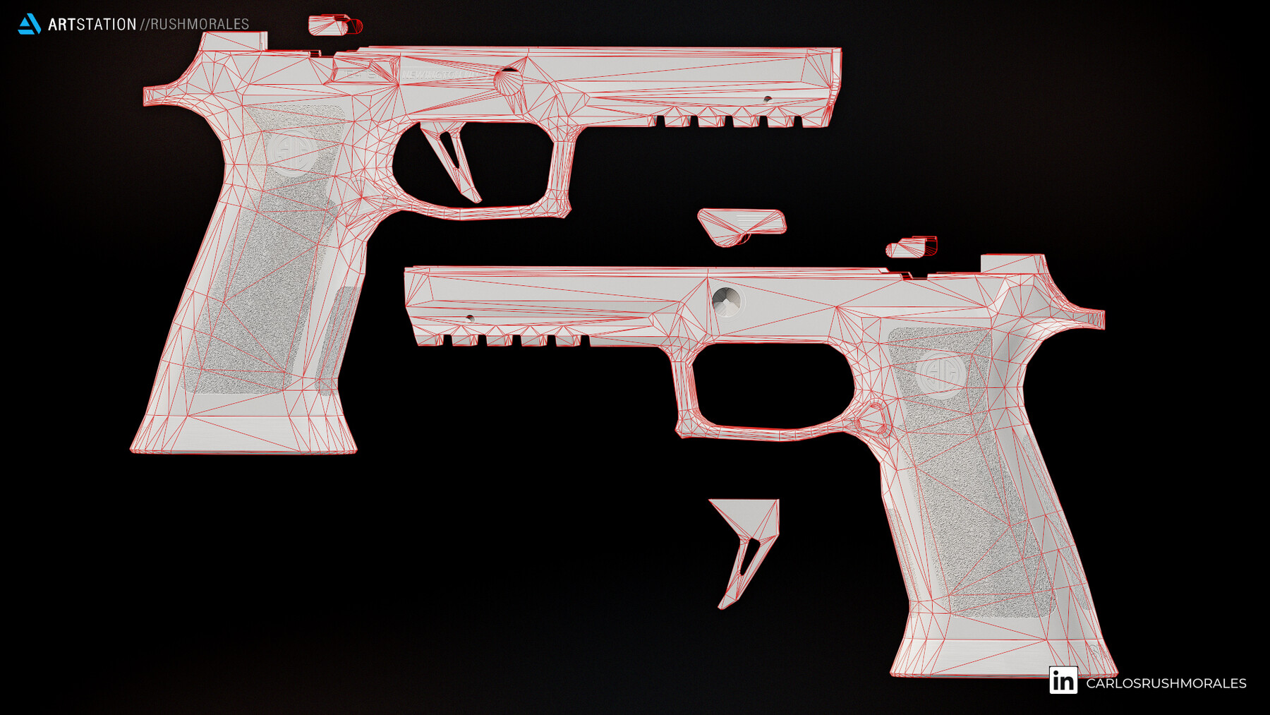 ArtStation - AAA Handgun Pack | Game Assets