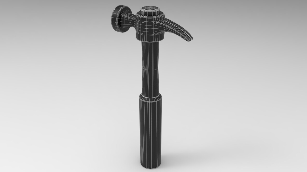 ArtStation - Hammer LowPoly PBR Model Low-poly 3D model | Game Assets