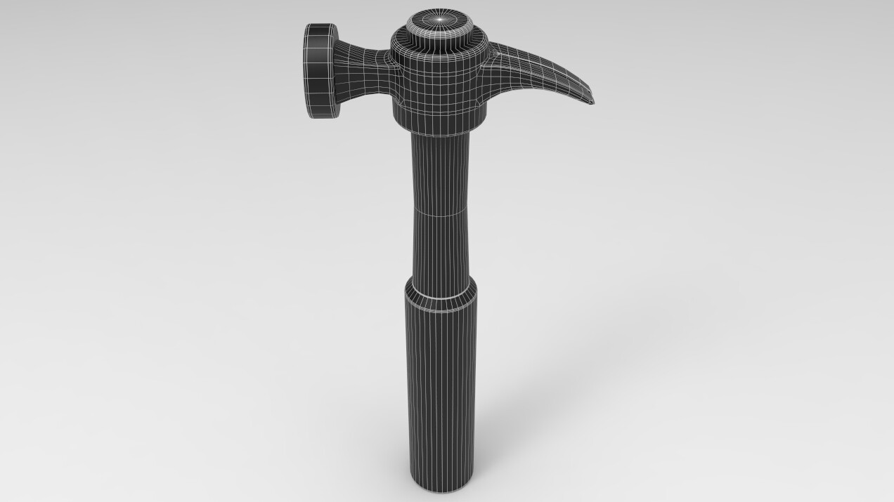 ArtStation - Hammer LowPoly PBR Model Low-poly 3D model | Game Assets