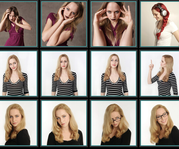 ArtStation - x200 facial expressions - reference pack 3 | Resources