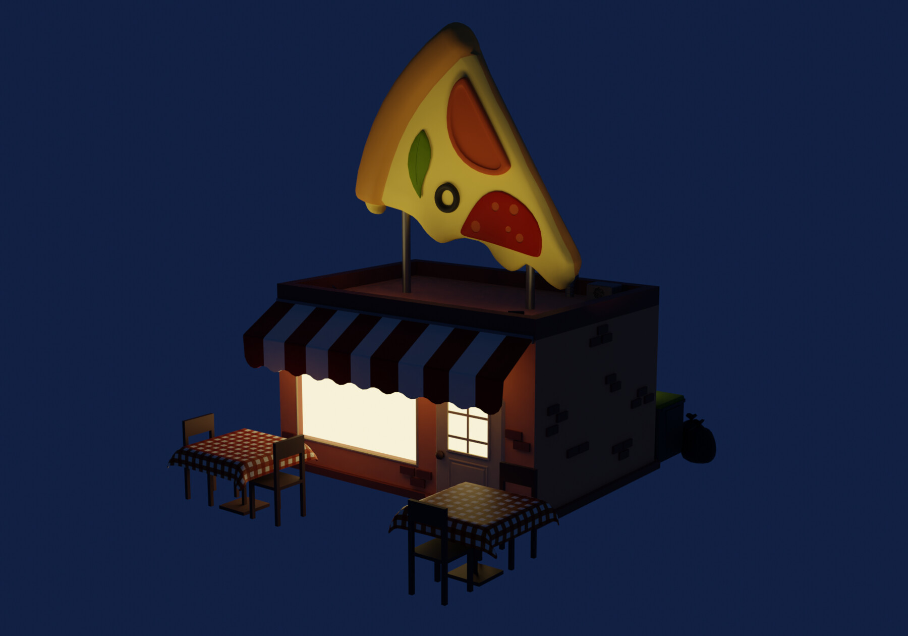 ArtStation - Pizzeria | Game Assets