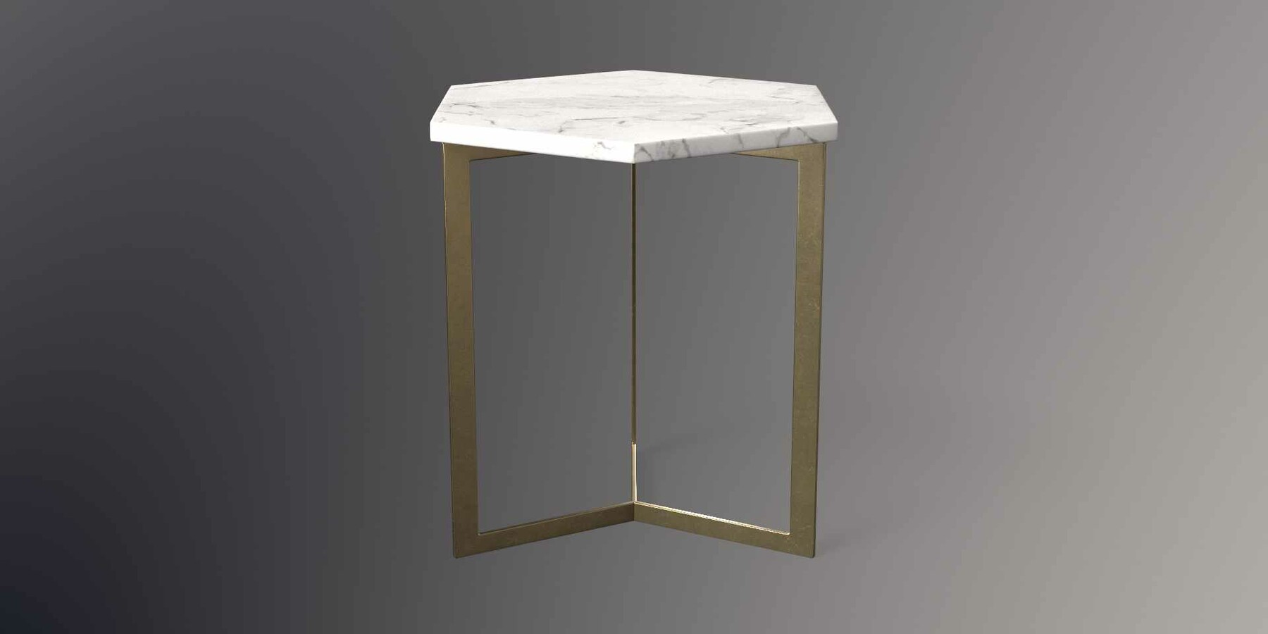 ArtStation - Hex side table | Game Assets