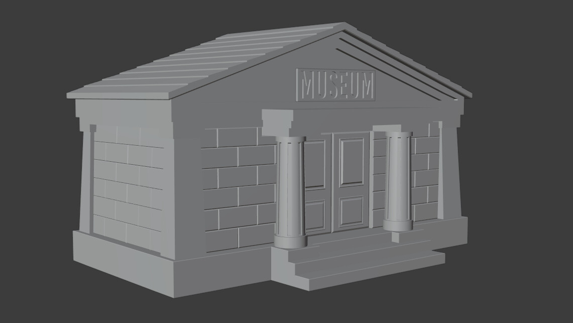 ArtStation - Museum | Game Assets