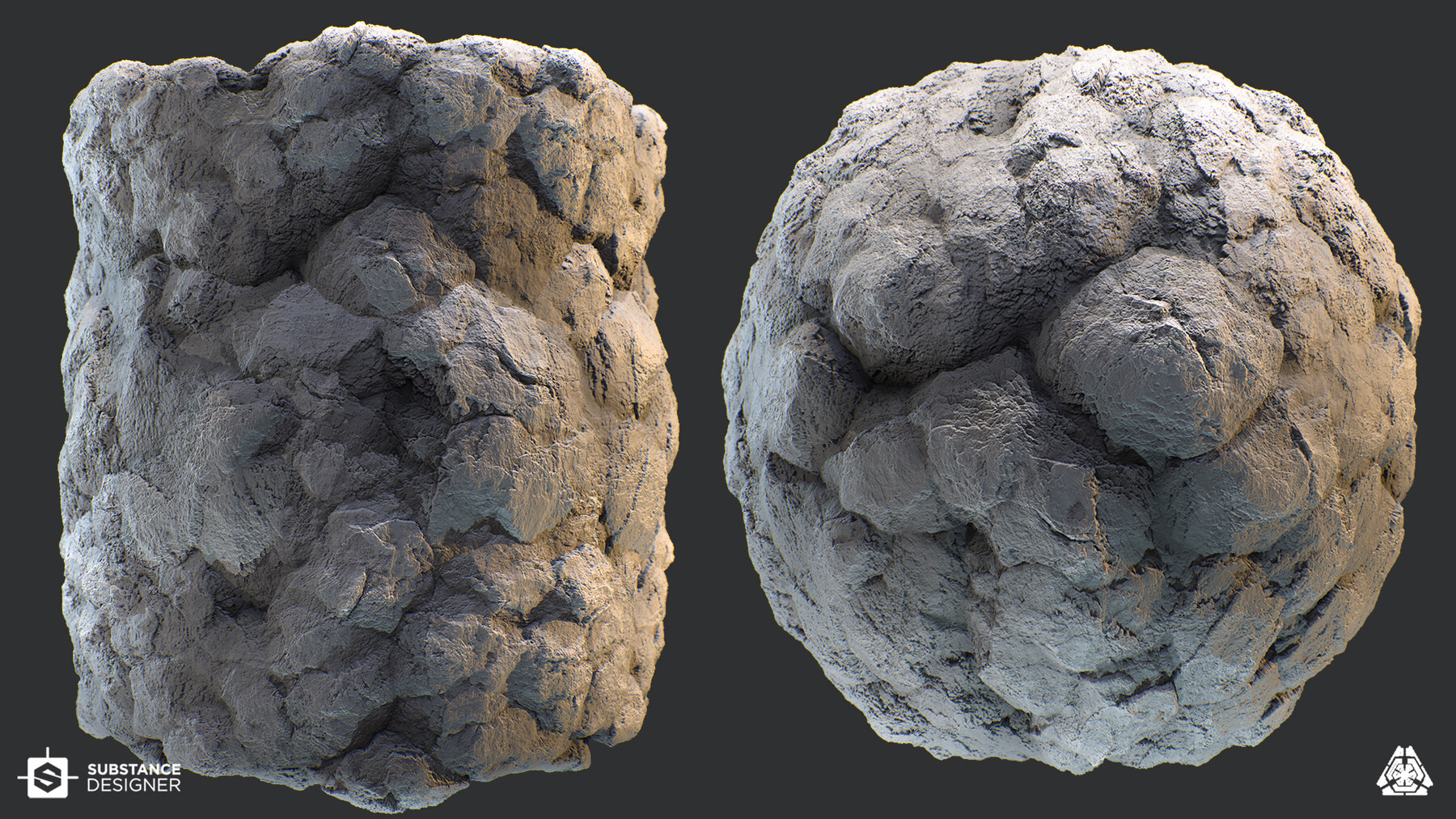 ArtStation - 10 High Quality Rock Material | Game Assets