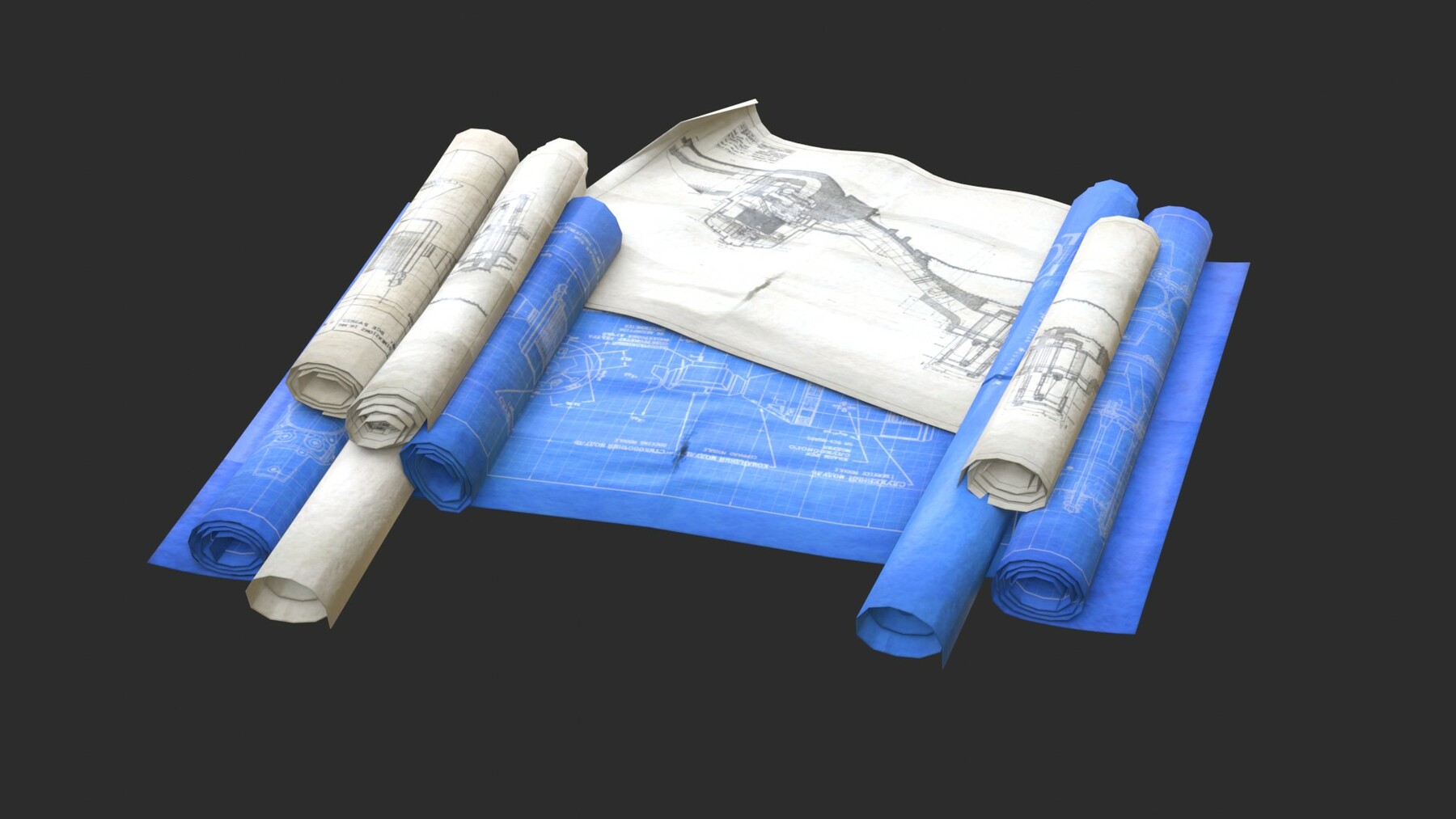 ArtStation - Technical Blueprints | Game Assets