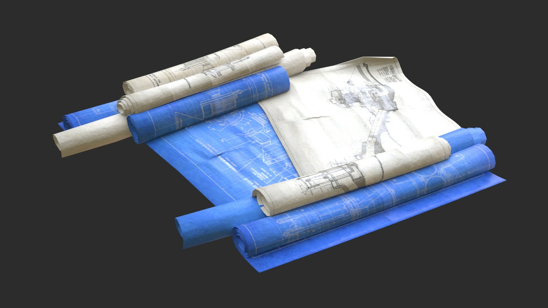 ArtStation - Technical Blueprints | Game Assets