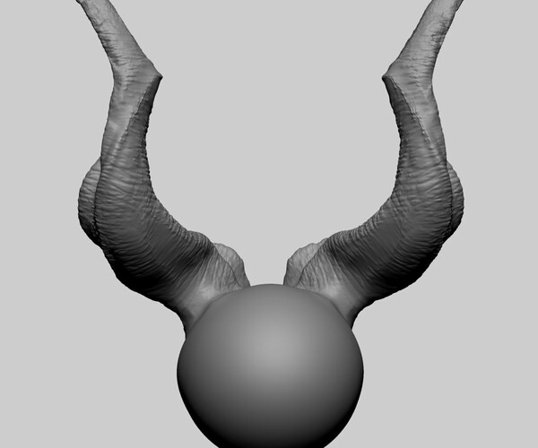 ArtStation - Free Horn Model | Resources