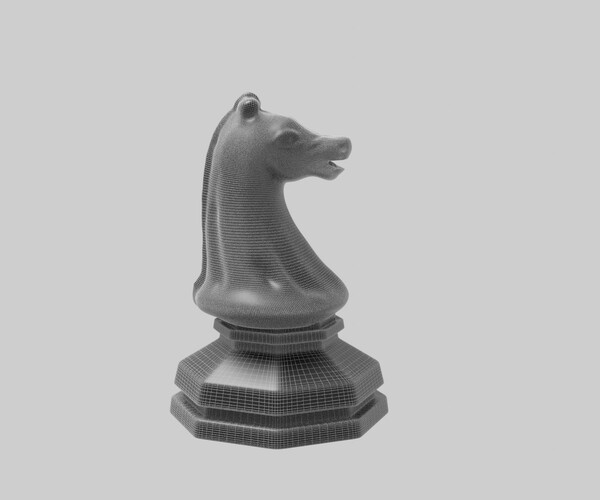 ArtStation - Knight Chess Coin | Resources