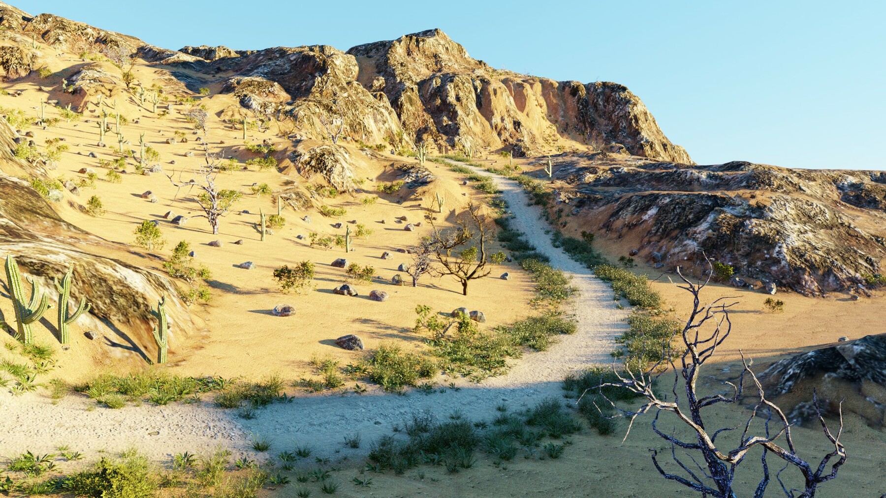 ArtStation - Towards the oasis | Game Assets