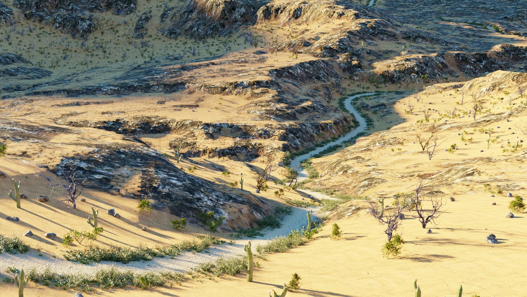 ArtStation - Towards the oasis | Game Assets