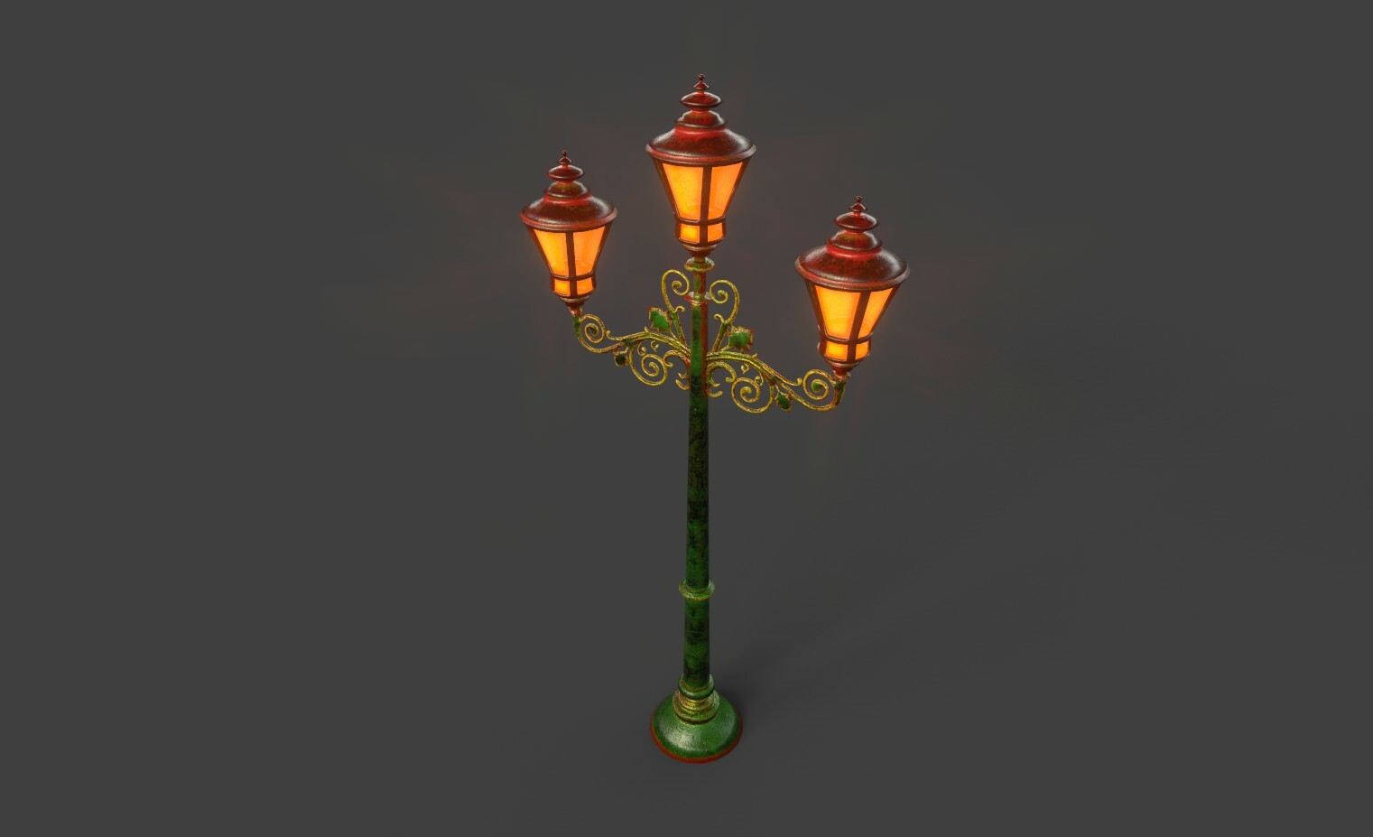 ArtStation - Street Lamp 27 | Game Assets