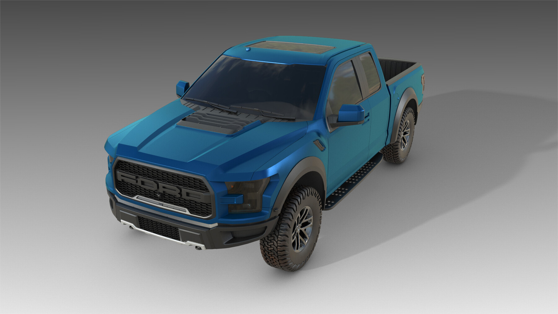 ArtStation - Ford F150 Raptor 2017 | Resources