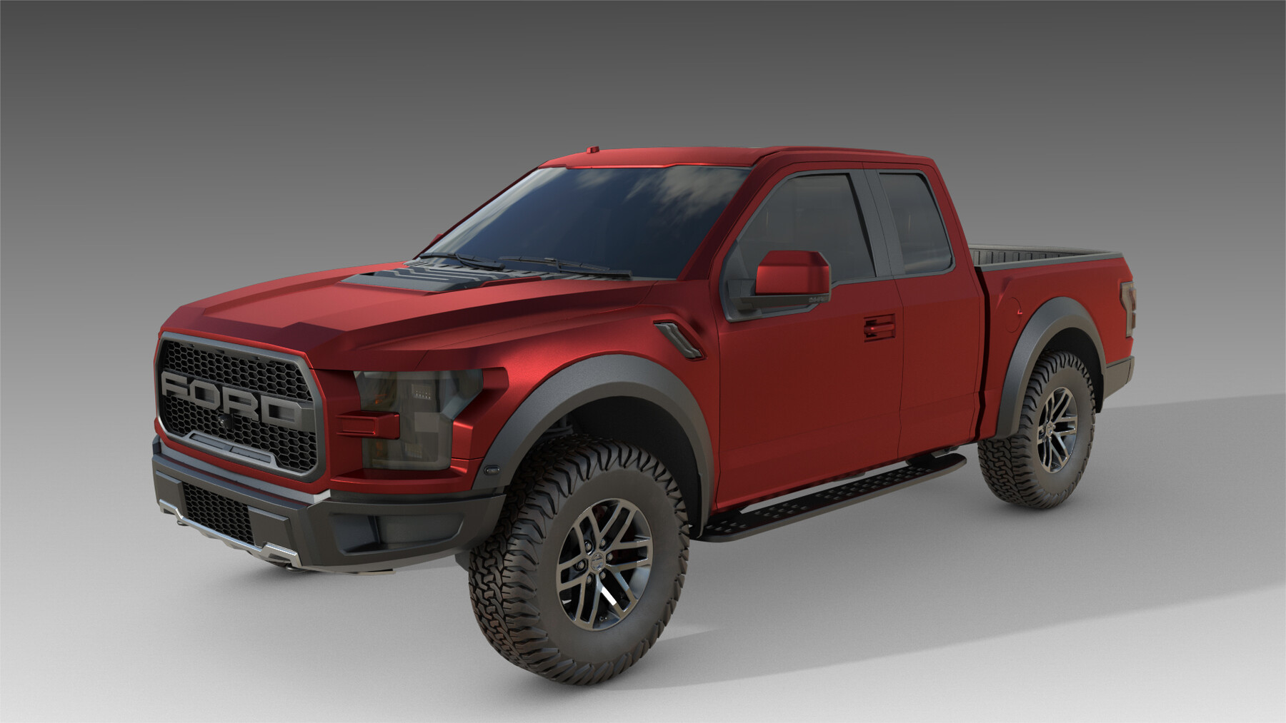 ArtStation - Ford F150 Raptor 2017 | Resources