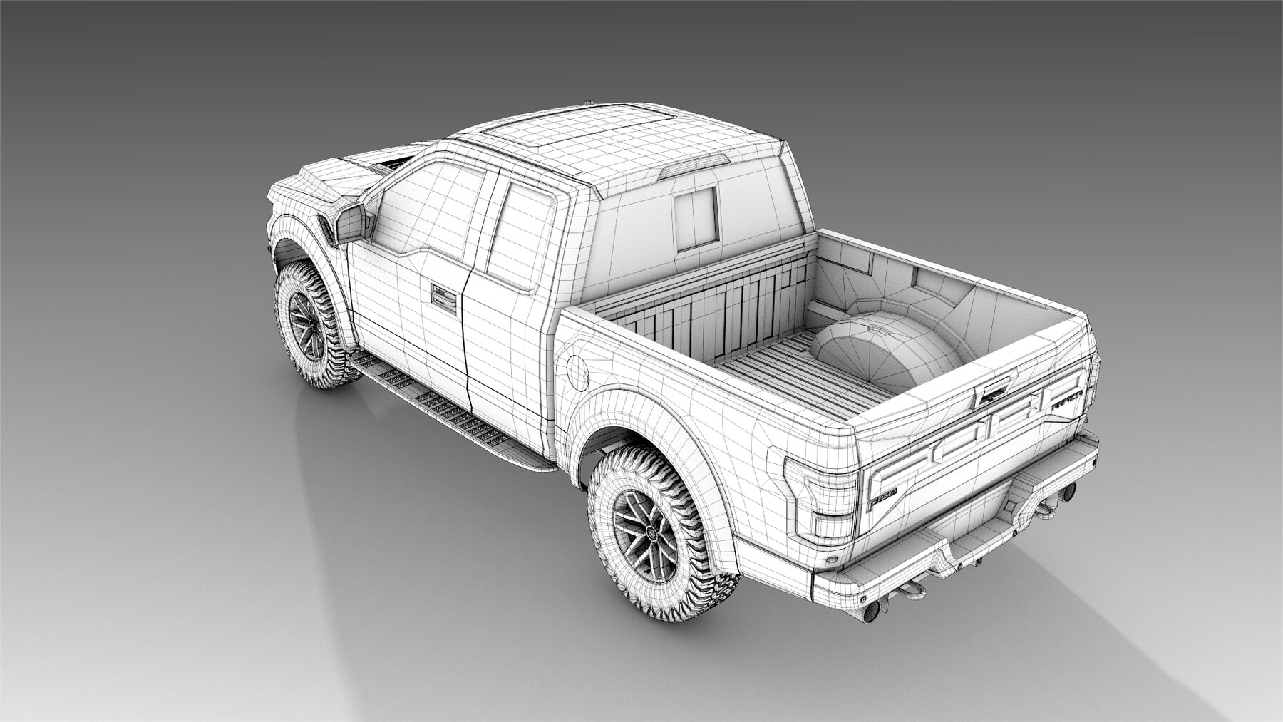 ArtStation - Ford F150 Raptor 2017 | Resources