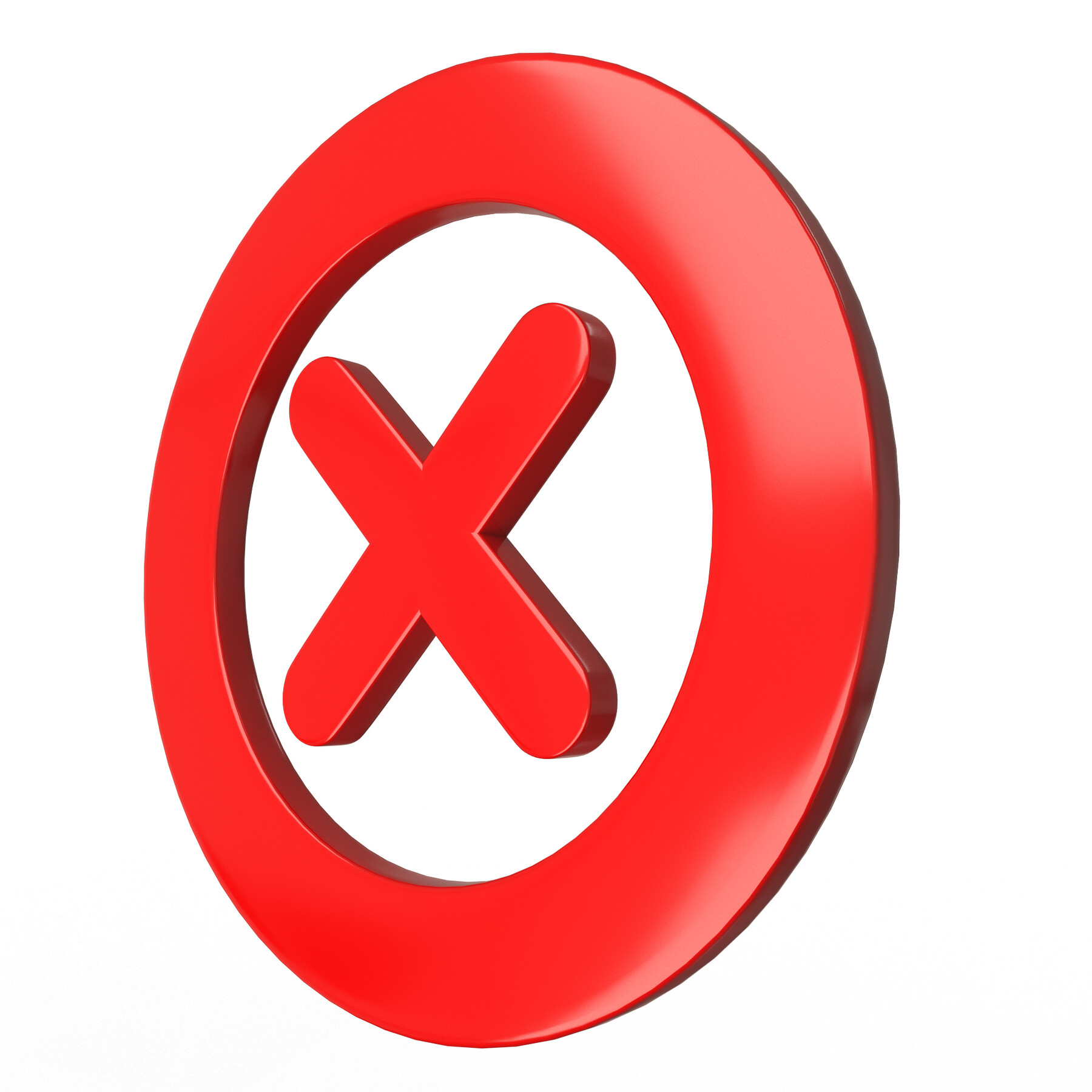 ArtStation - Cross Mark Symbol Icon | Resources