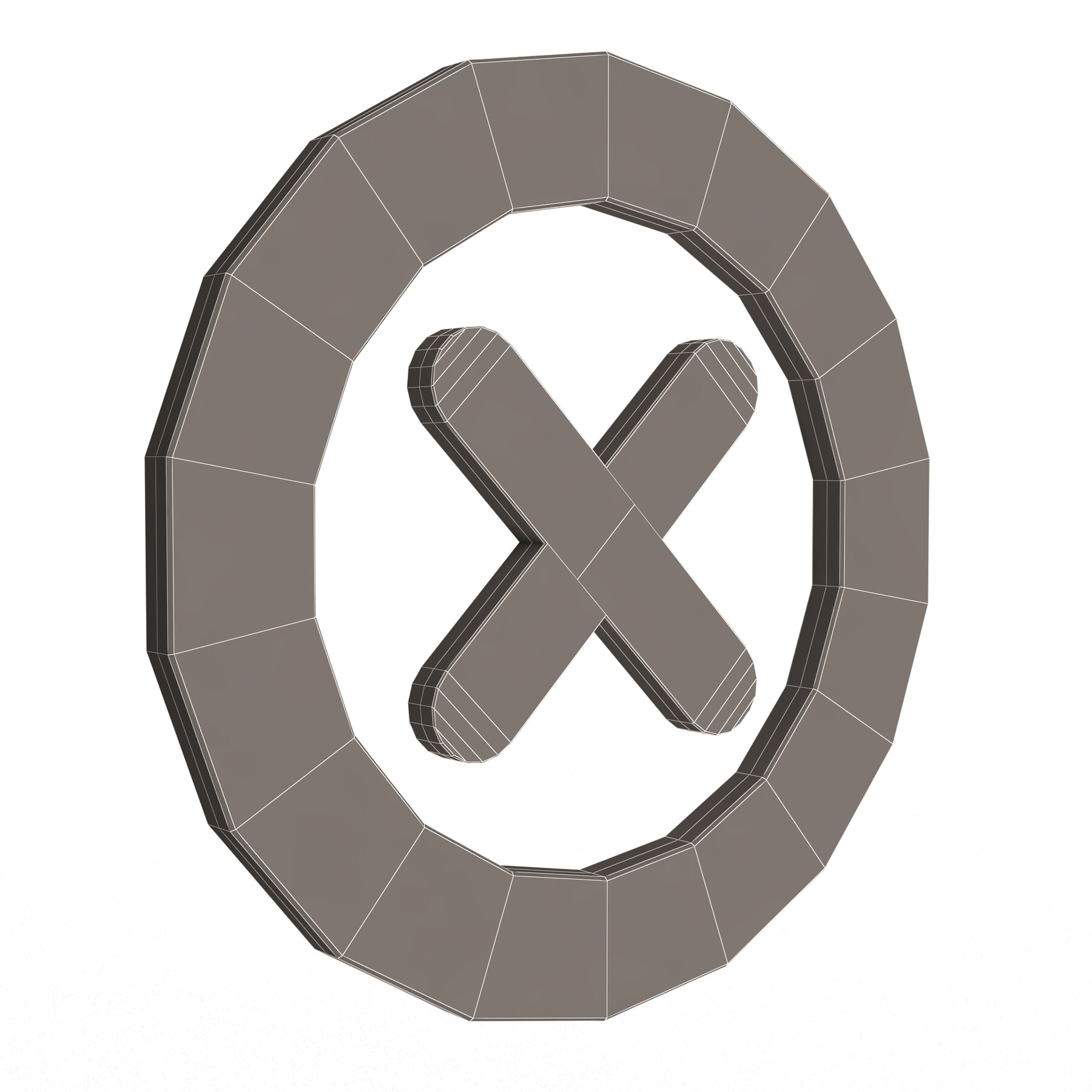 ArtStation - Cross Mark Symbol Icon | Resources