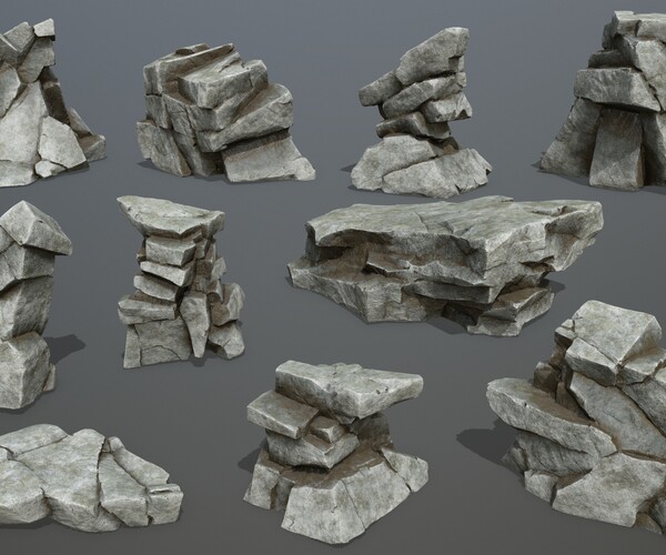 ArtStation - rocks | Game Assets