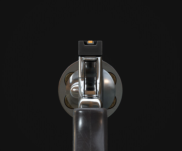 ArtStation - Colt Python | 3D Model | Game Ready | PBR | Game Assets