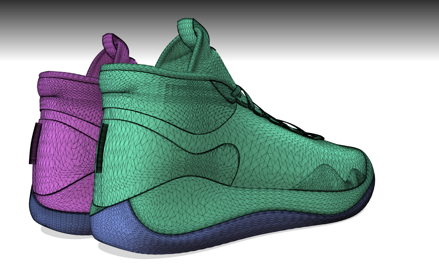 ArtStation - NIKE KD-12 SHOES PBR low-poly | Game Assets