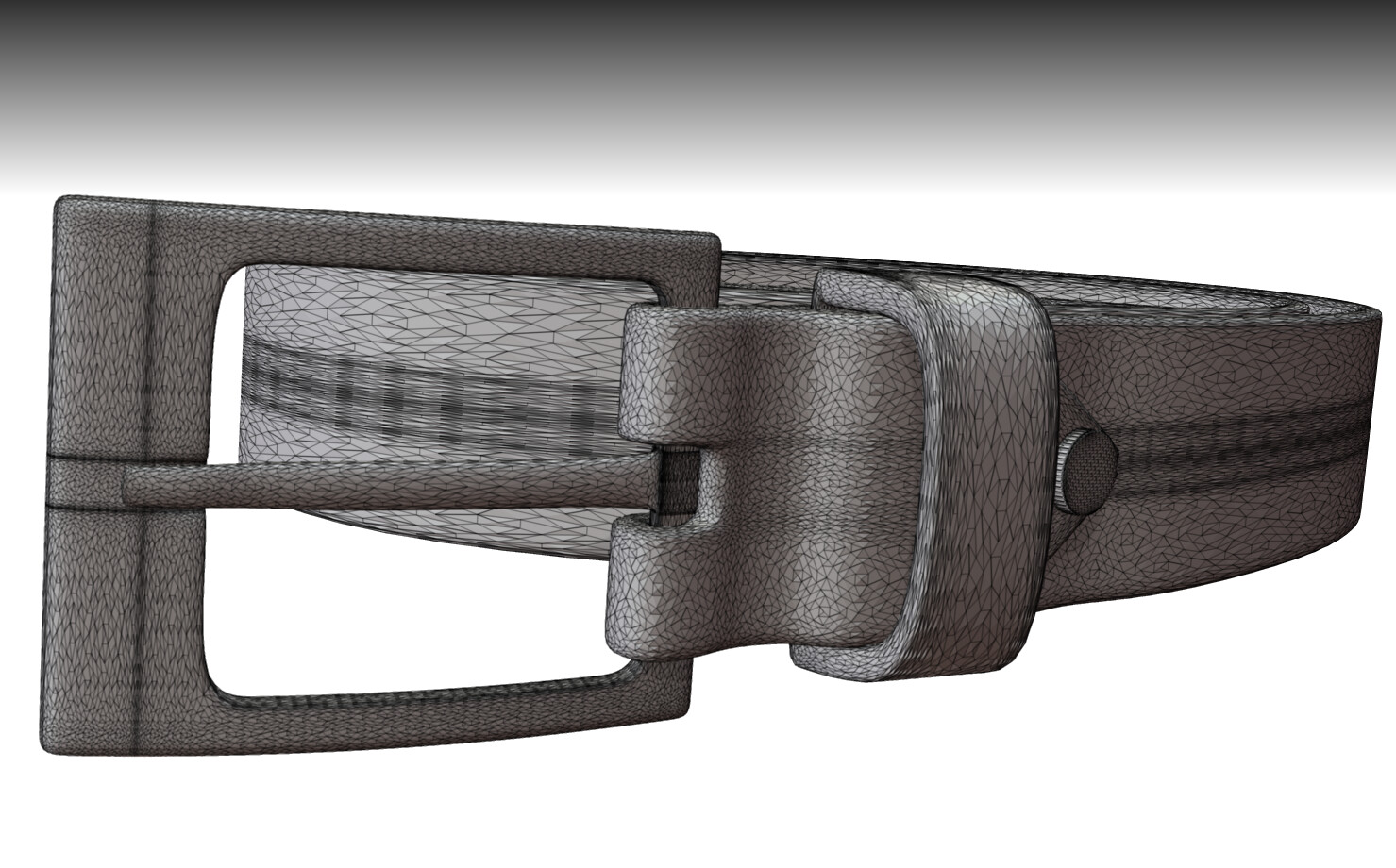 ArtStation - LEATHER MEN BELT PBR low-poly | Game Assets