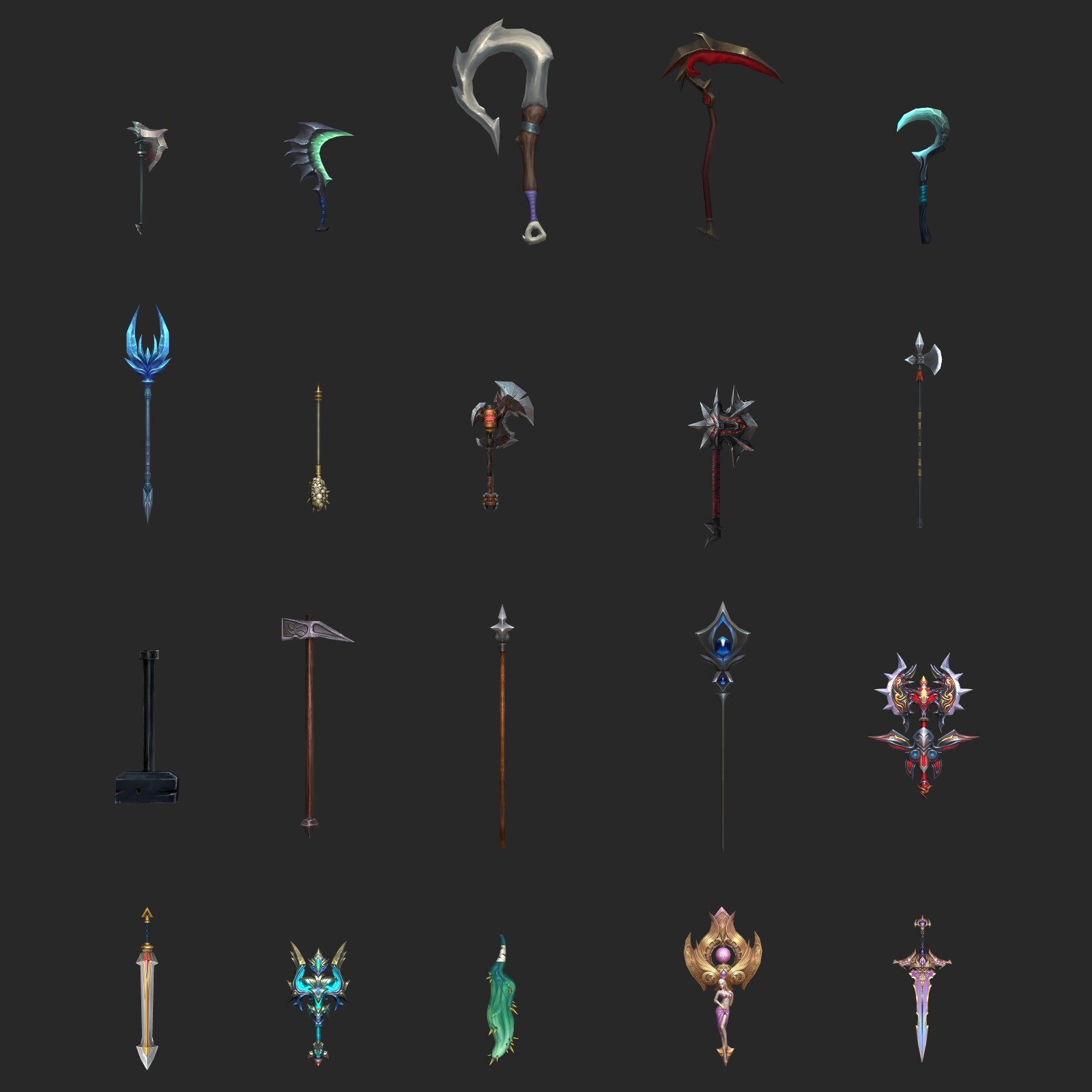 ArtStation - Fantasy Weapon Collection | Resources