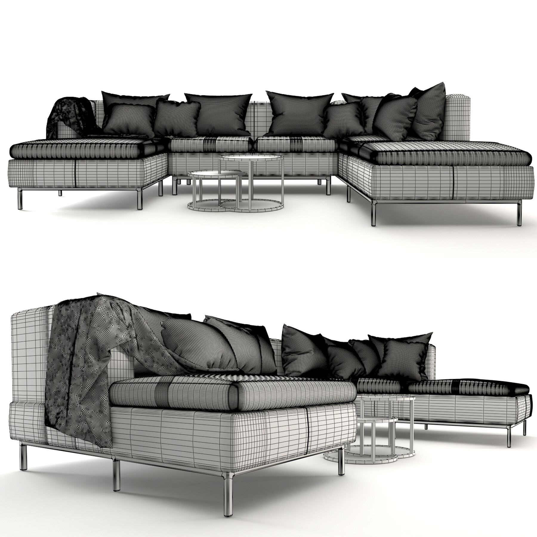 ArtStation - 3 modern sofa (pack 2) | Resources