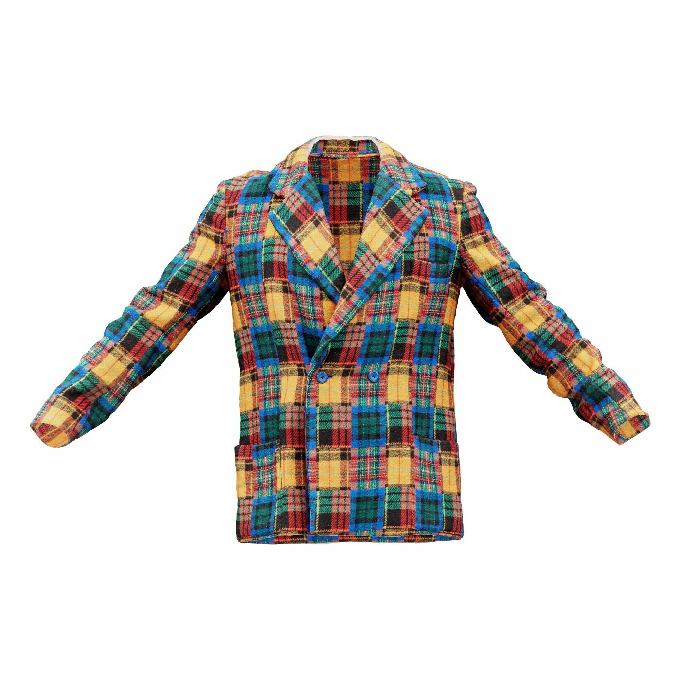 ArtStation - Clown Jacket Closed | Game Assets