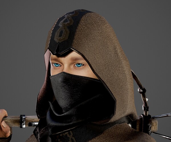 ArtStation - Assassin - Game Ready Character | Game Assets