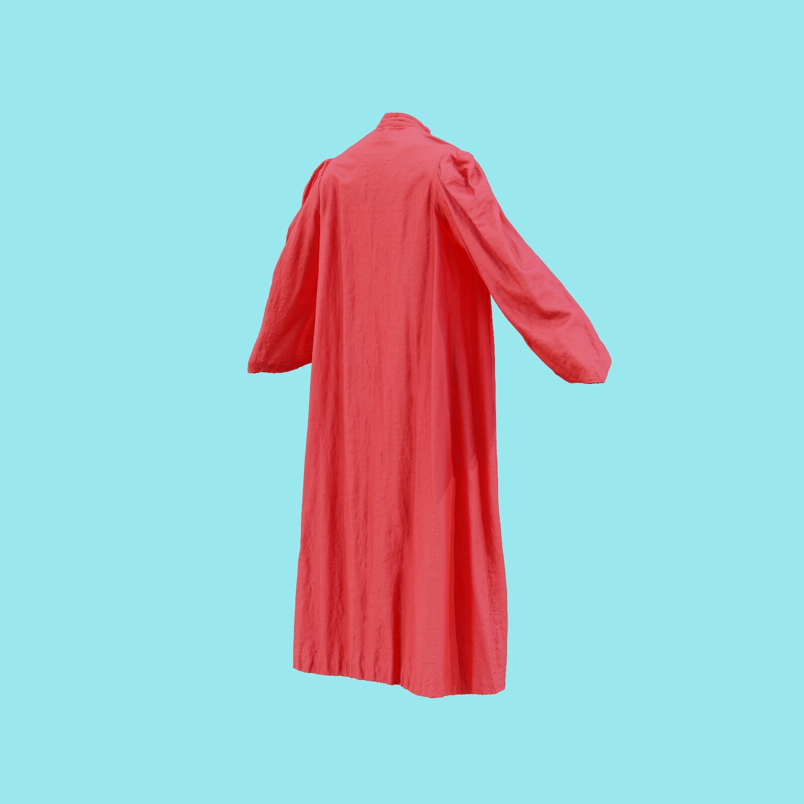 ArtStation - Flowerpot Robe Open | Game Assets