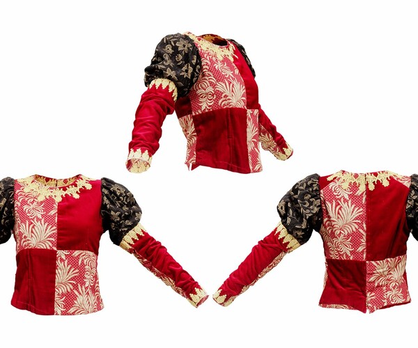 ArtStation - Knight Puff Top | Game Assets