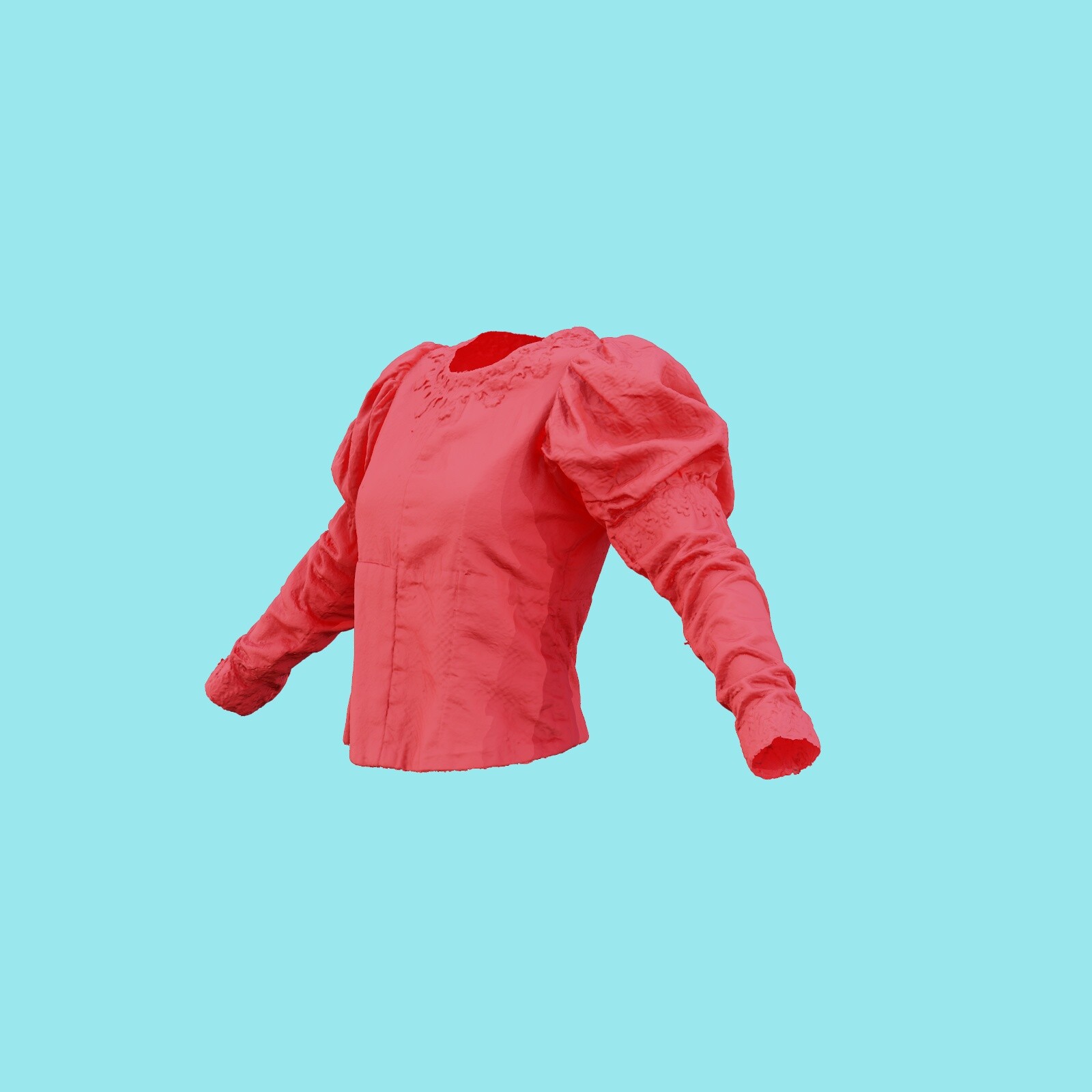 ArtStation - Knight Puff Top | Game Assets